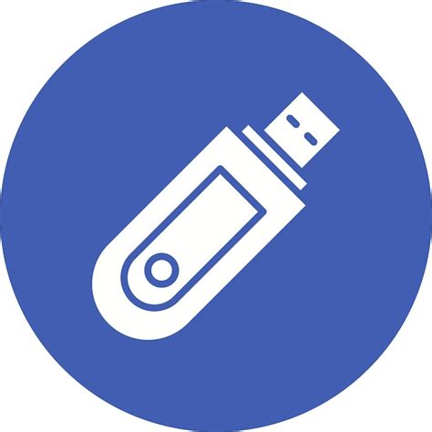 Premium Vector Flash Disk Vector Illustration Style