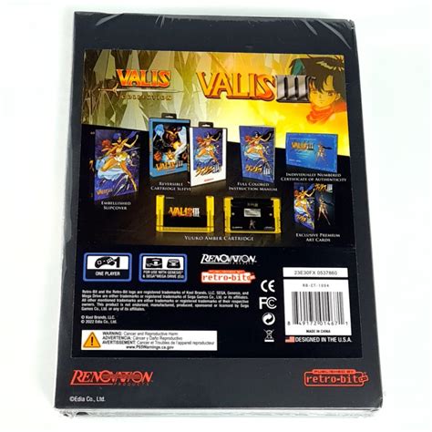 Mugen Senshi Valis Iii Retro Bit Collectors Edition Megadrive And Us