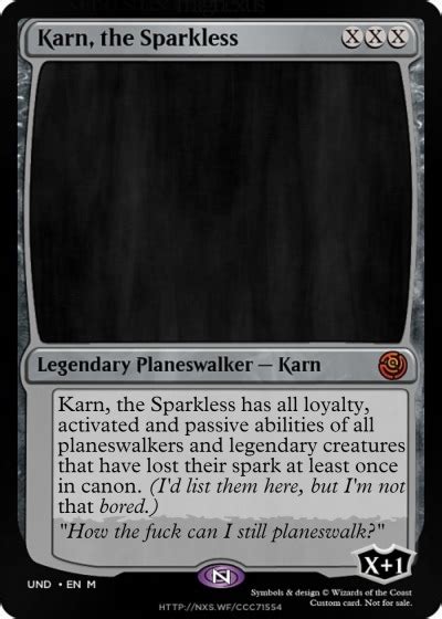 Mtgnexus Karn The Sparkless