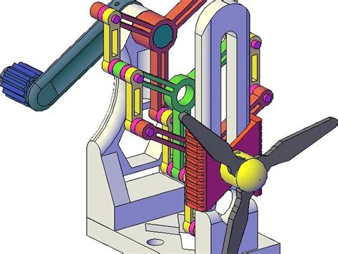 Schmidt Coupling Offset Coupling W Prop By Unotre 3d Model