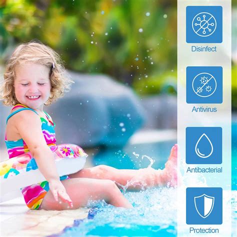 Swimming Pool Cleaning Effervescent Tablet Water Quality Cleaning Tablet Swimming Pool Multi