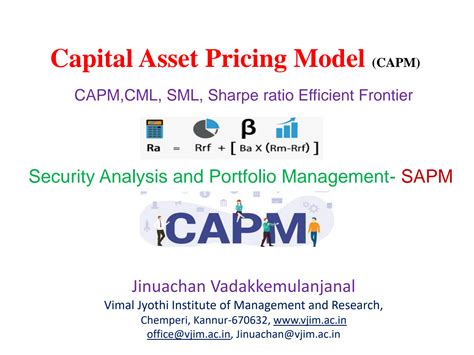 Solution Capm Model Sml Studypool