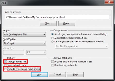 Secure Email Attachments With Winzip Columbia College Information