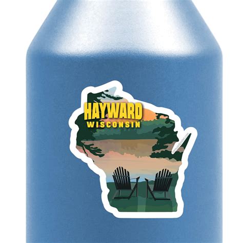 Hayward Lake Sunset Sticker Bemused Creative