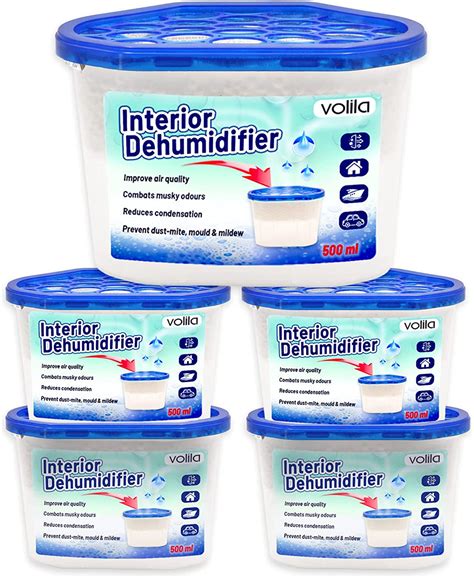 Dehumidifiers For Home 500ml Condensation Remover Moisture Absorber