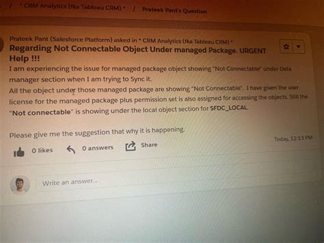 If Anyone Can Help For This Issue Rsalesforcearchitects