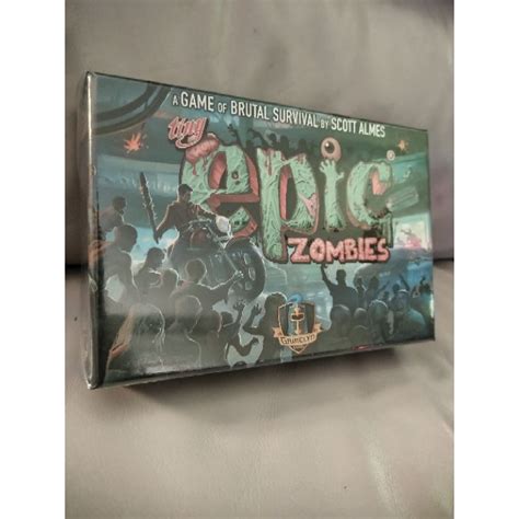 Tiny Epic Zombies มือ2 ห่อปก ใส่ซองครบทุกอย่าง สภาพ 9999 Shopee