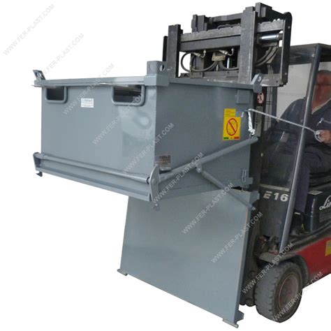 Cassoni E Cestoni In Metallo Cassoni Con Fondo Apribile Impilabili Cp Ct Eco