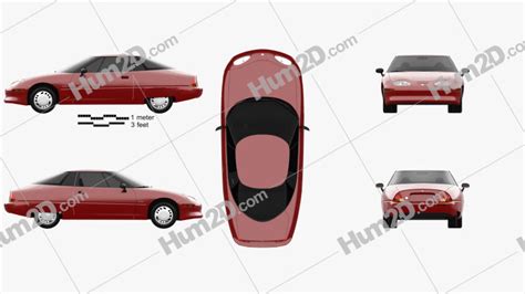 Gm Ev1 1996 Blueprint In Png Download Vehicles Clip Art Images