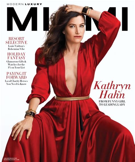 Kathryn Hahn Modern Luxury 2018 Cover Photoshoot