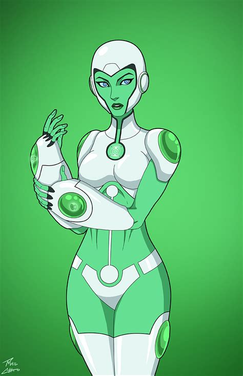 Green Lantern Aya Wallpaper
