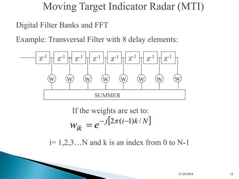 Moving Target Indicator Radar Mti Part2 Pptx