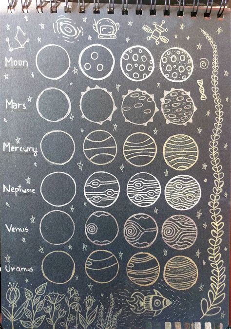 How To Draw Planets By Sabakug On Deviantart