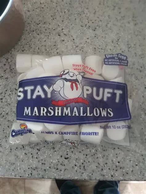 Campfire Stay Puft Marshmallows Fig App