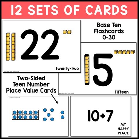 Math Subitizing Cards Flashcards To Build Number Sense