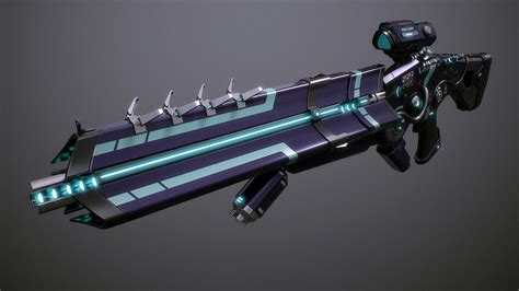 Artstation Planetside 2 Vanu Sovereignty Modular Weapon Set Ranulf