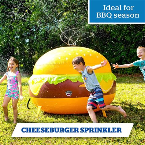 Ginormous Cheeseburger Sprinkler The Sensory Poodle Sensory Toys