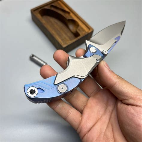 Forever Steel Transformers Collapsible Knife And Push Dagger Titanium