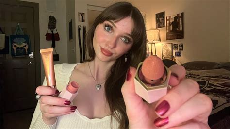 ASMR Best Friend Does Your Makeup For A Date Valentine’s Day Edition - YouTube