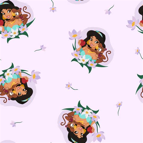 Disney Aladdin Jasmine And Abu
