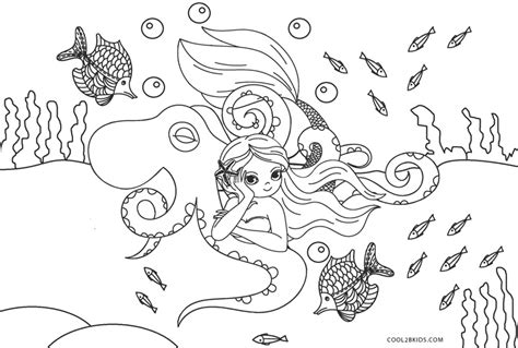 Lisa Frank Mermaid Coloring Pages Download And Print