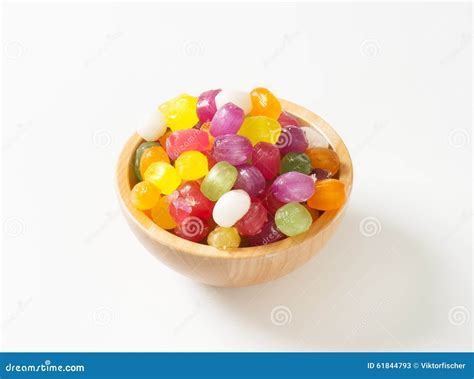 Fruit Flavored Hard Candy Stock Image Image Of Variety 61844793
