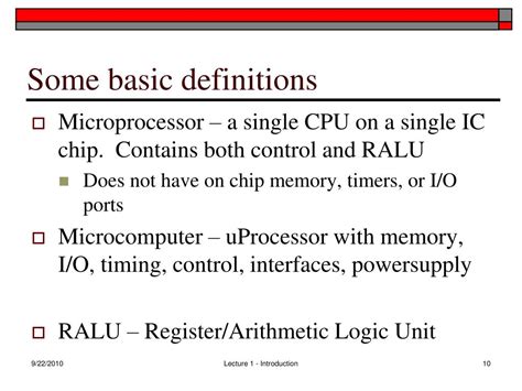 Ppt Ece 765 Microcomputer Structures Powerpoint Presentation Free