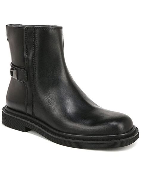 Franco Sarto L Axel Leather Boot In Black Lyst