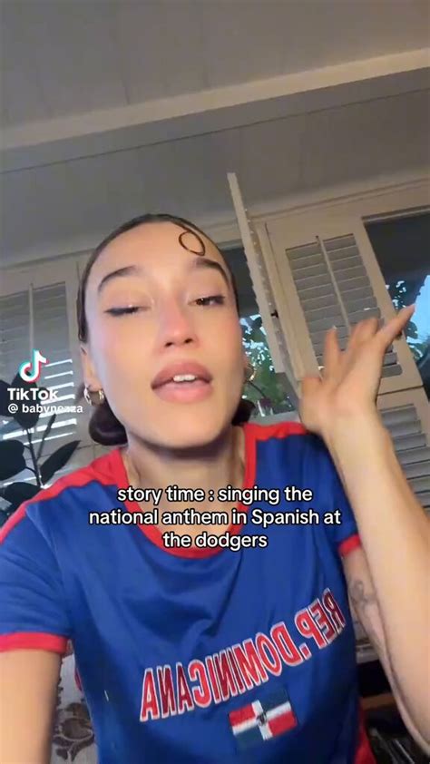 Singer Nezza Defies Dodgers Request Performs Us Anthem In Spanish To Protest Ice Raids