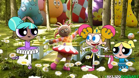 Request Upsy Daisy And 4 Dancers By Yakl120doesart On Deviantart