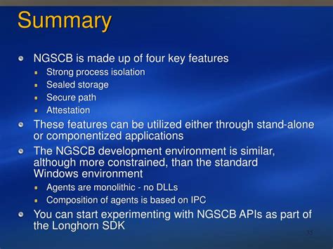 PPT Next Generation Secure Computing Base Overview And Drilldown PowerPoint Presentation