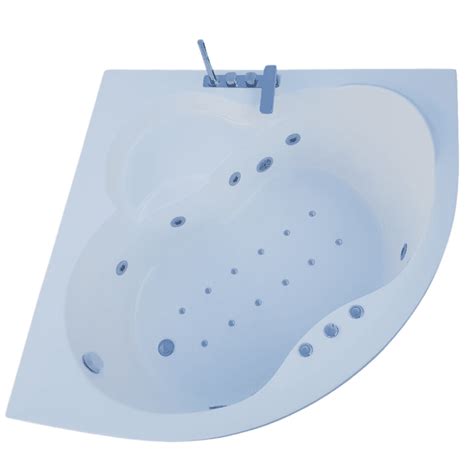 Corner Jacuzzi Bathtub Compact Luxury At 140x140cm Etihadsouqae