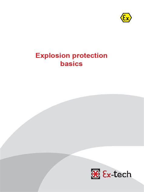 Ex Tech Explosion Protection Br V1 Basics Pdf