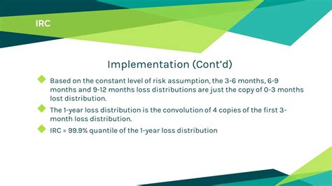 Ppt Incremental Risk Charge Irc Calculation Powerpoint Presentation Id 7839354
