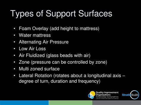 Ppt Choosing Appropriate Support Surfaces Powerpoint Presentation