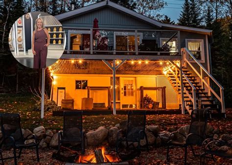 Julie Houle De La Poule Aux Oeufs Dor Loue Son Chalet Voyez Les Photos