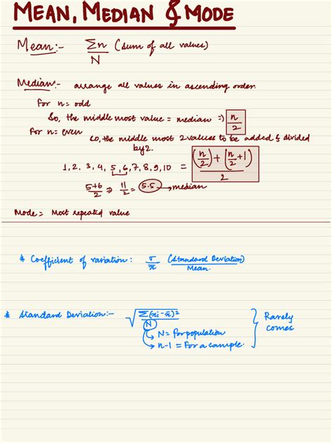 Stats Imp Formulae Prabhjot Pdf Sensitivity And Specificity