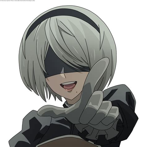 Nier Automata Anime A2 Thats Right Vector Png By Vigoordesigns On