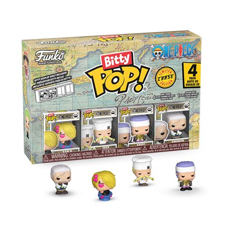 Bitty Pop One Piece 4 Pack Series 3 Funko