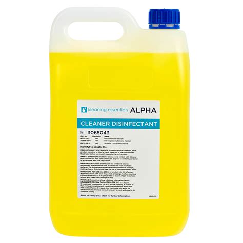Alpha Cleaner Disinfectant 5l Kleaning Essentials 3065043 Reward