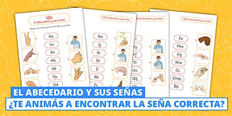 Hoja De Actividad Encontrando La Seña En Lengua De Señas Argentina Lsa