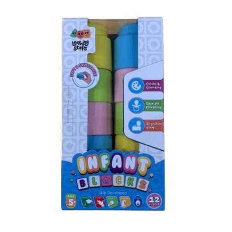 Zephyr Soft And Squeezable Infant Building Blocks Set — Toycra