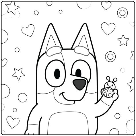 Gratis Kleurplaten Bingo Bluey Om Te Printen Pdf Voor Alle