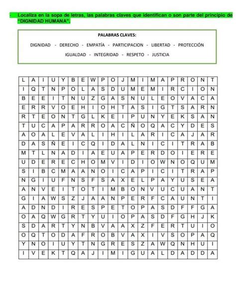 Me Ayudan A Encontrar Las Respuestas En La Sopa De Letras De La Imagen