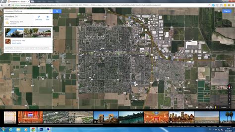 Woodland California Map