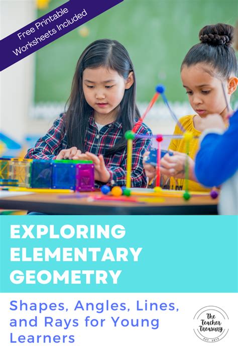 Elementary Geometry Made Easy Teaching Shapes Angles Lines And Rays
