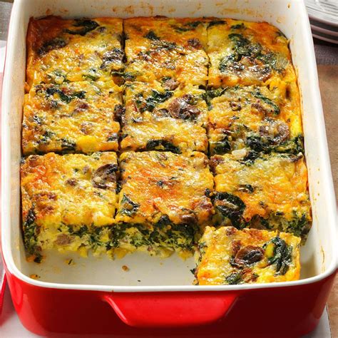 Spinach Cottage Cheese Breakfast Casserole At Clemente Herrera Blog
