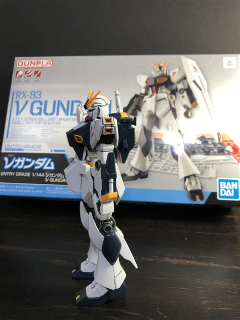 1 144 Entry Grade Nu Gundam By Arcomrazor On Deviantart