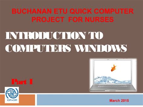 Windows Operating System Part 1 Introduction To Computer Ppt