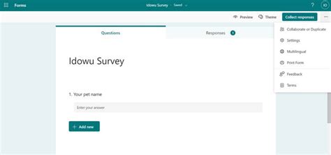 How To Prevent Duplicate Responses In Microsoft Forms